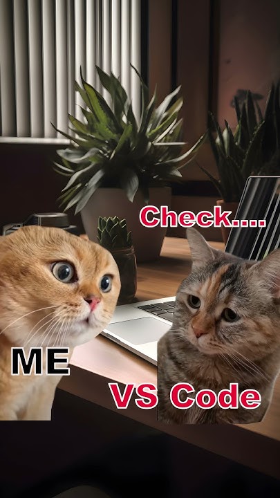 ME vs VS code every time || Funny VS code meme || cat on code || PART - 1 - YouTube
