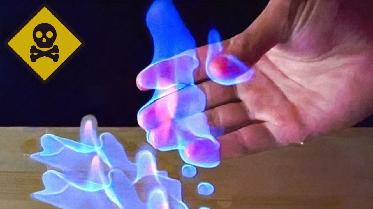 Invisible Fire - Crazy Experiment Using Sanitizer || Easy experiment ...