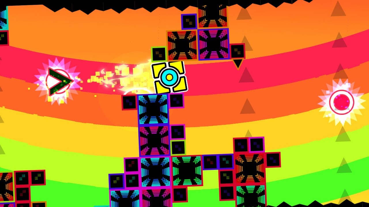[Geometry Dash] Rainbow Corridor (1 Coin) [Medium Demon] by Dashiell10 ...