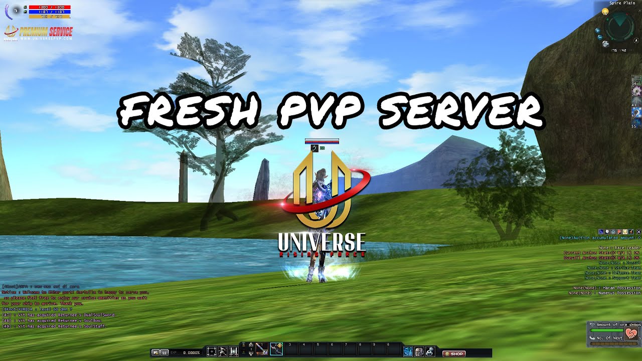 🔴【RF ONLINE】UNIVERSE FRESH PVP SERVER OPEN BETA #1 - YouTube