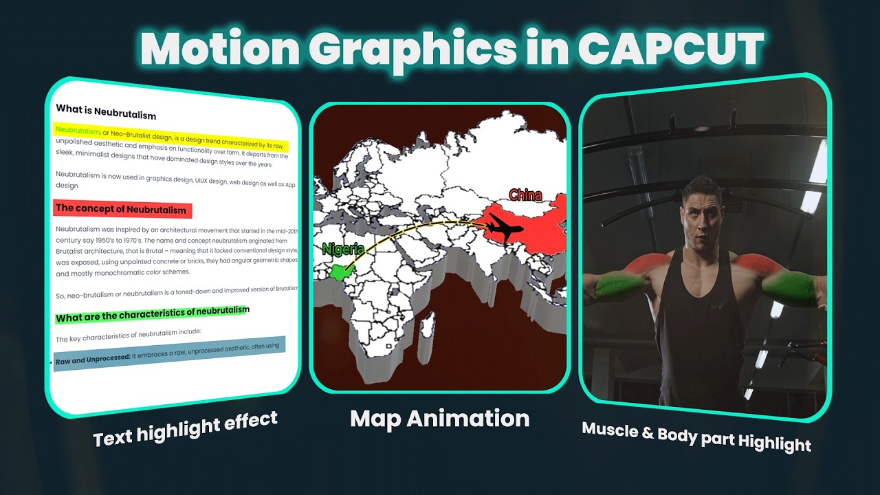 3 Crucial Capcut Hacks to BOOST Your Motion Graphics Skills - YouTube