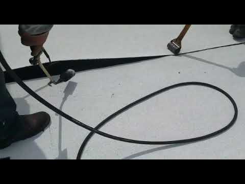 Flat Roof - Torch Down Installation - YouTube