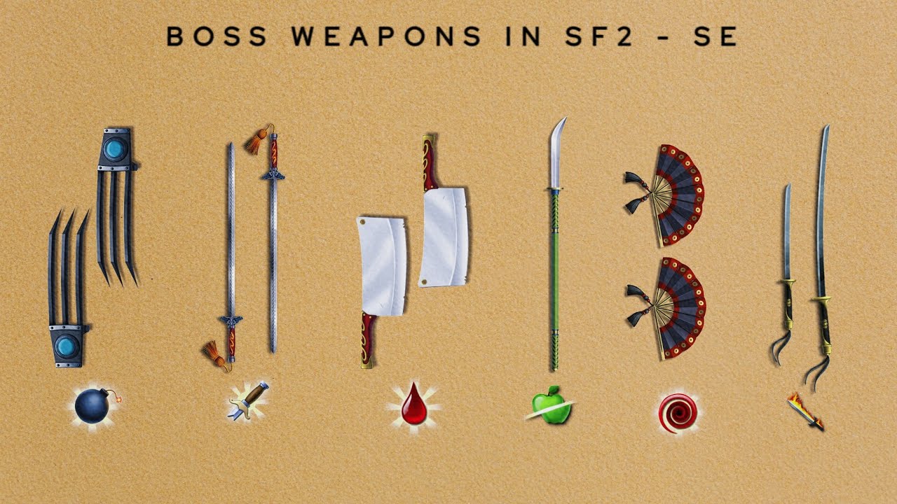 ALL BOSSES WEAPONS IN SHADOW FIGHT 2 😳 #shadowfight2 #gaming #video ...