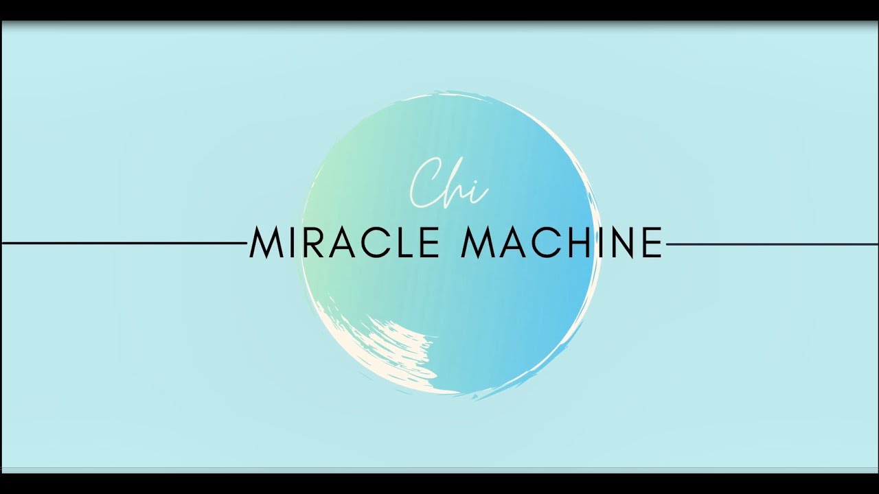 Chi Miracle Machine: How to Use a Chi Machine - YouTube
