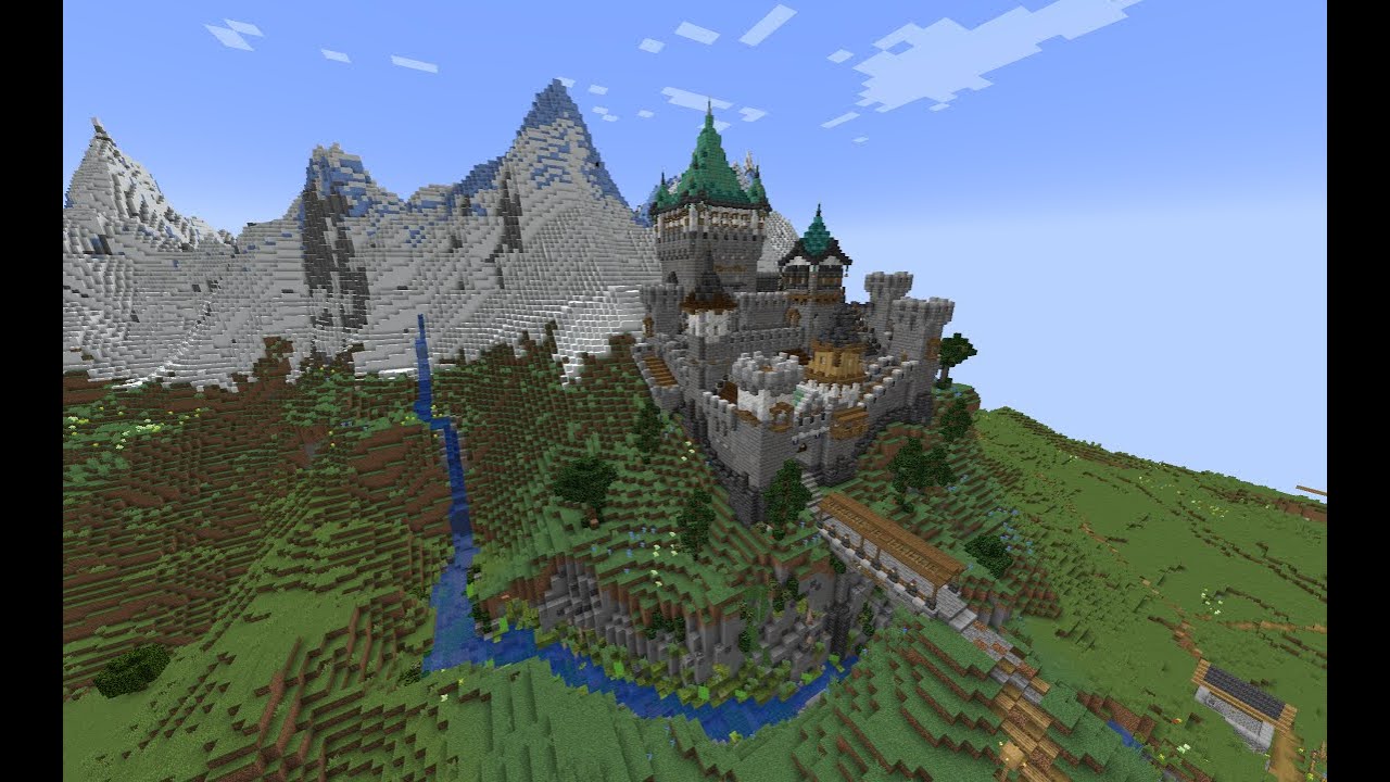 Siege of a Gondorian Castle (Modded Minecraft) - YouTube