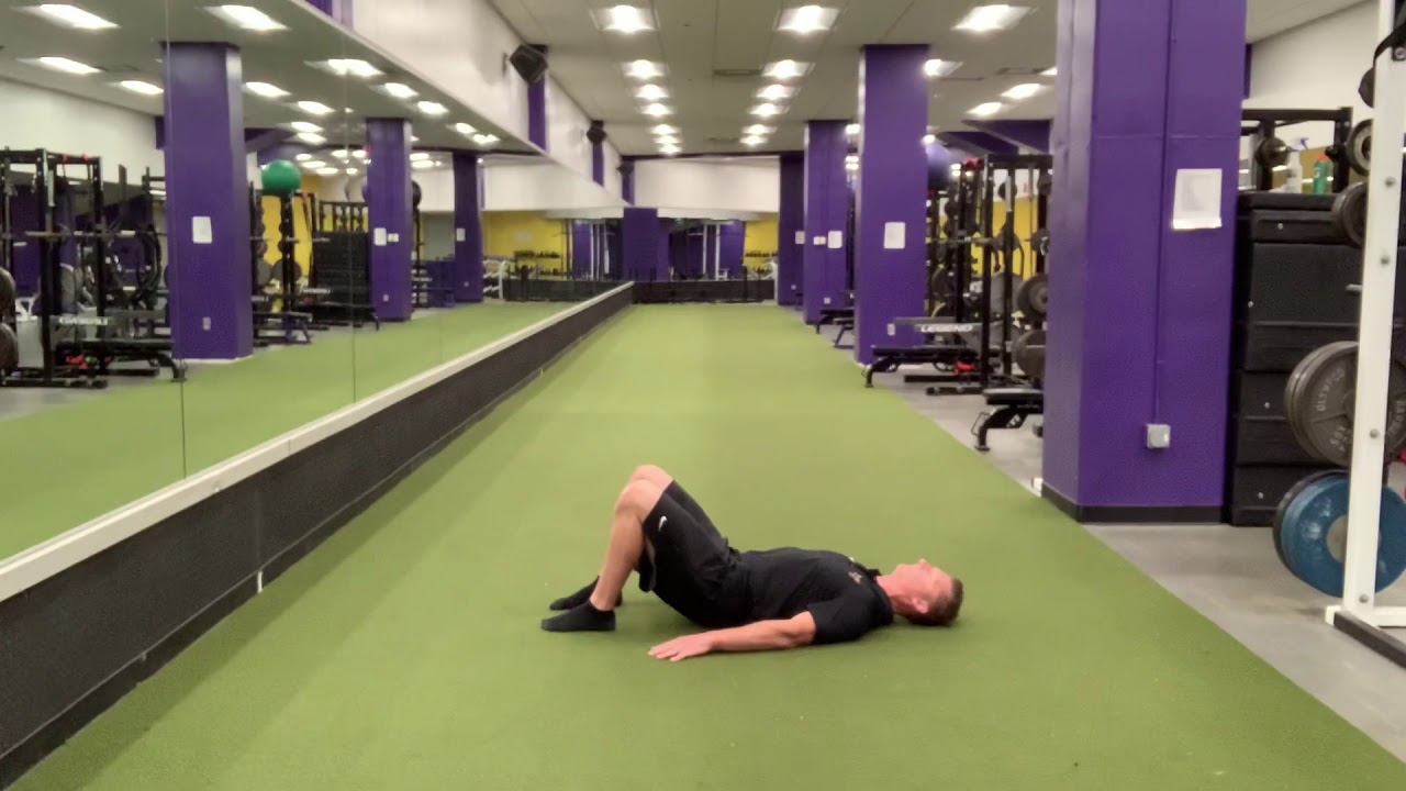 Glute Lift with Pause - YouTube