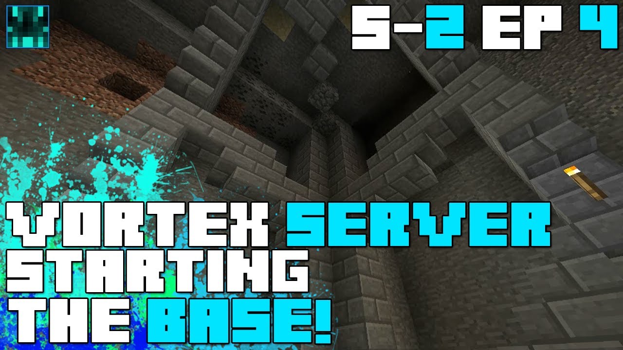 Minecraft - The Vortex Server - Season 2 - "Starting the Base ...