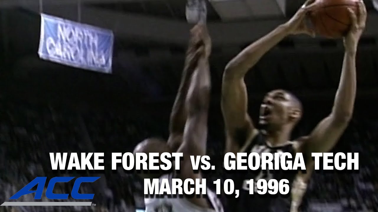 Wake Forest vs. Georgia Tech Championship Game | ACC Men's Basketball ...