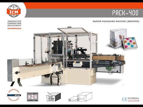 PACK 400 PACKAGING MACHINE 45 PACKS PER MINUTE - YouTube