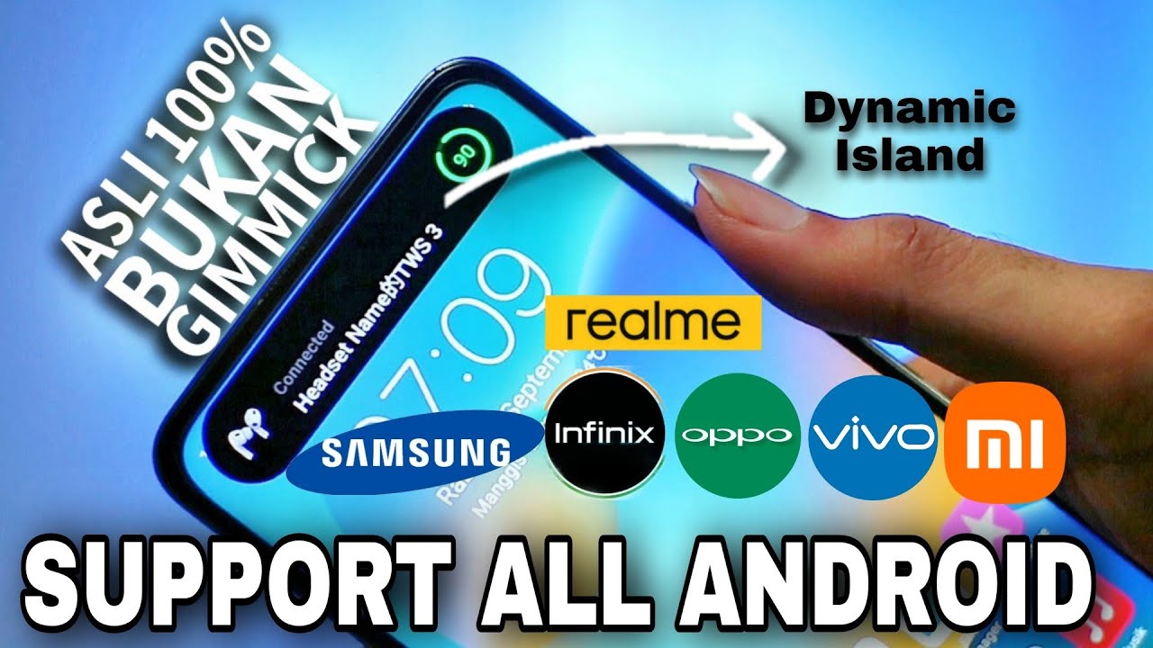 Baru!!! Dynamic Island All Android (Xiaomi Poco Oppo Vivo Infinix ...