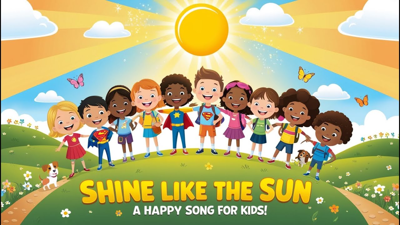 Shine Like the Sun | Nursery Rhymes | Kidyfy - YouTube