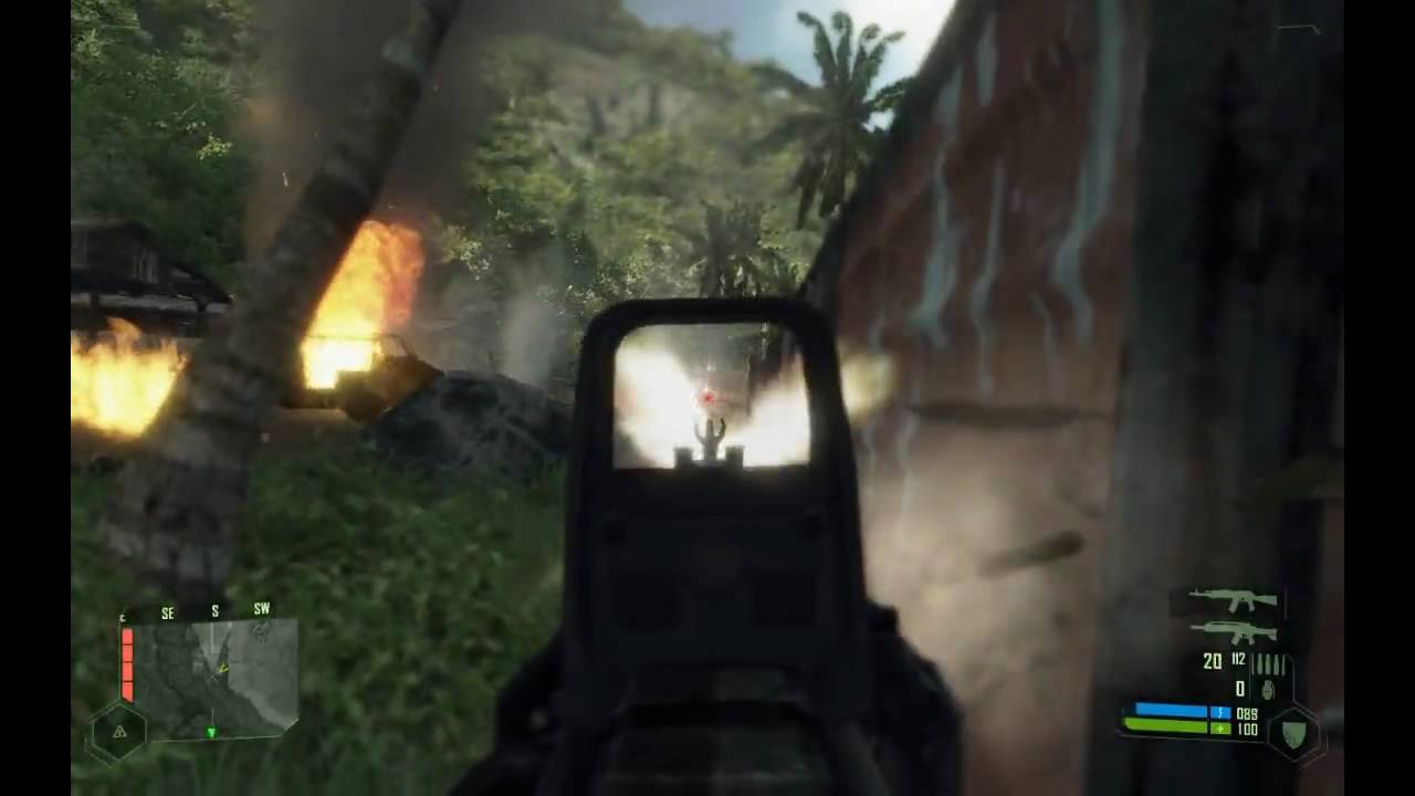 Crysis - AMD Kuma 7750 3GHz - XFX 4850 1GB - YouTube