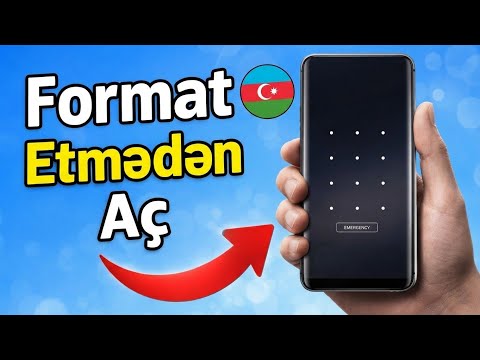 Çox Asand və Sadə 🔑🥳 Ekran Kilit Şifrəsi Unudulmuş Android Telefon Necə Açılır
