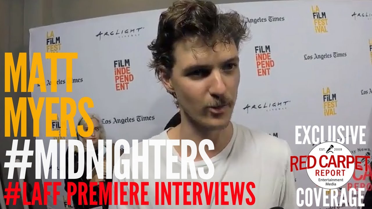 Matt Myers interviewed at Premiere of Midnighters at Los Angeles Film ...