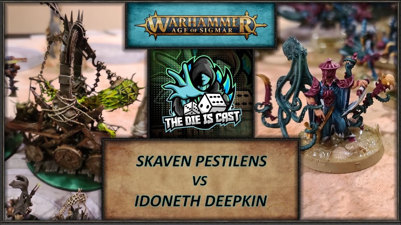 Skaven vs. Idoneth Deepkin - AoS GHB Season 1 Battle Report - YouTube