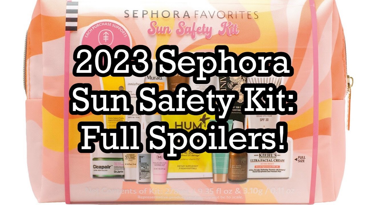 2023 Sephora ☀️ Sun Safety Kit: 15 Sunscreen Options For Safe Play In ...