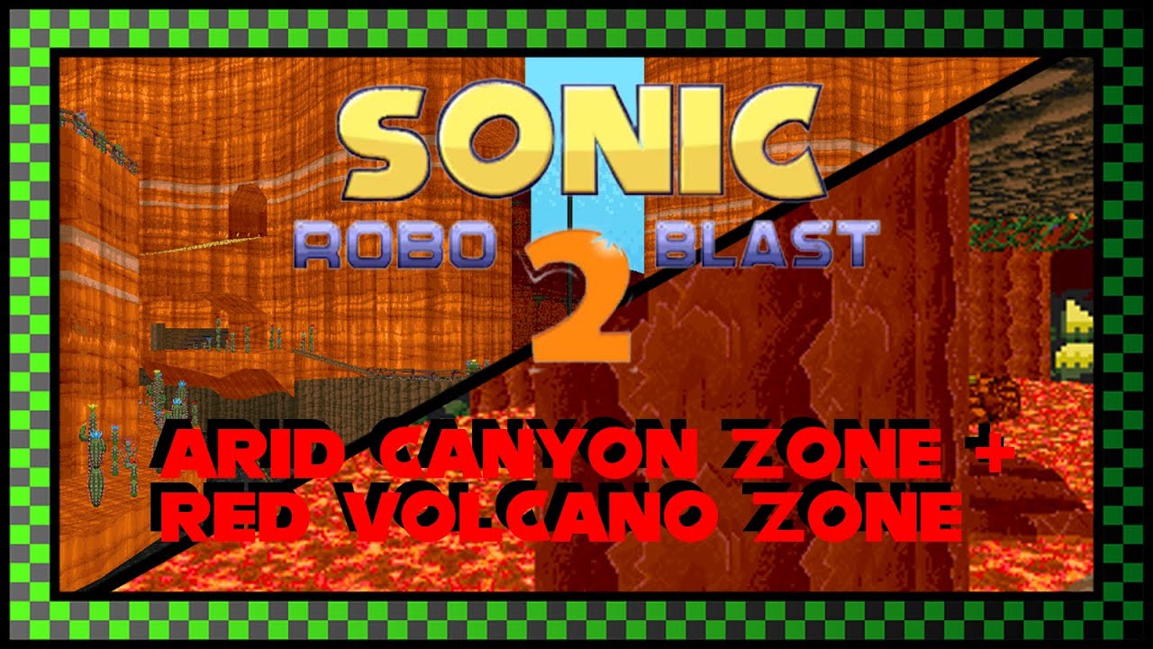 Sonic Robo Blast 2 [FIRST PERSON] - Playthrough Part 3 - Arid Canyon ...