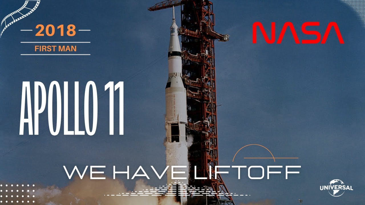 Apollo 11 Launch: A Cinematic Tribute from First Man (2018) #firstman # ...