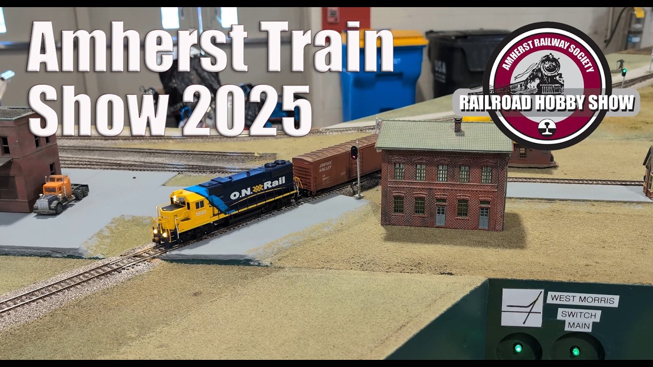 Amherst Train Show 2025 : EPIC show haul and Recap! - YouTube