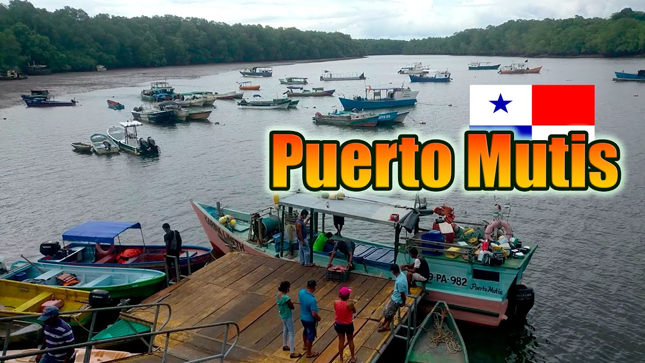 Puerto Mutis, Veraguas - Restaurante y Parrillada Gladys, Panamá - YouTube
