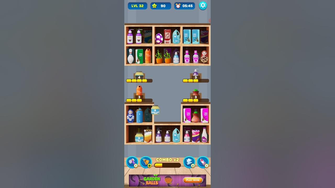 Stuff Sort - Sorting Master Level 32 Gameplay Walkthrough Android IOS - YouTube