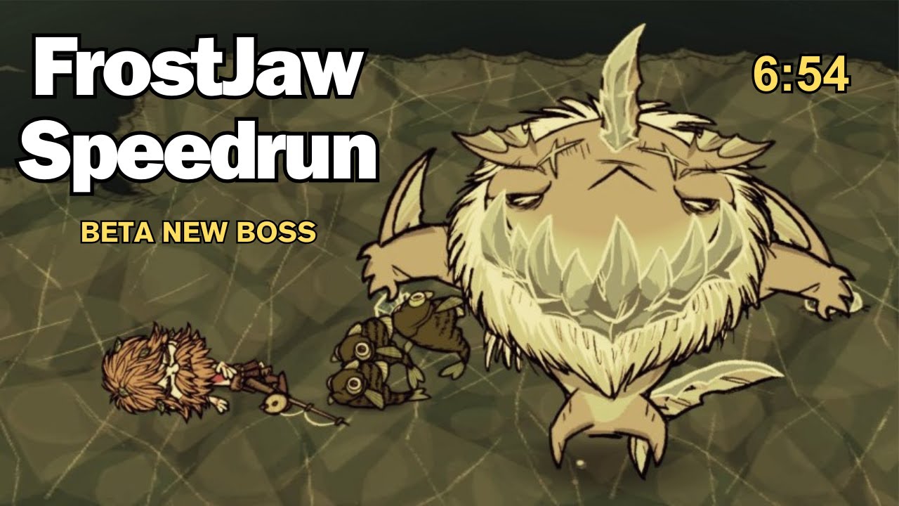 Frostjaw in day 1 Speedrun (Wr, Unseeded, Beta) - Don't Starve Together ...