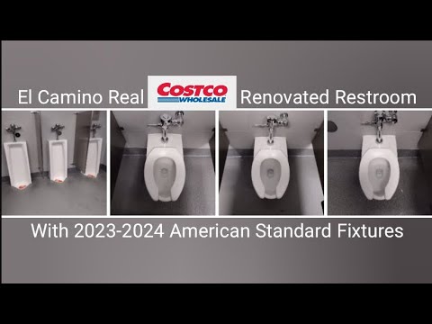 South San Francisco Renovated Costco Restroom With 2019-2024 American ...