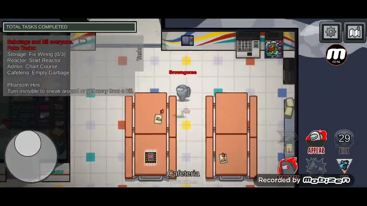 among us gameplay my role is phantom😈 - YouTube