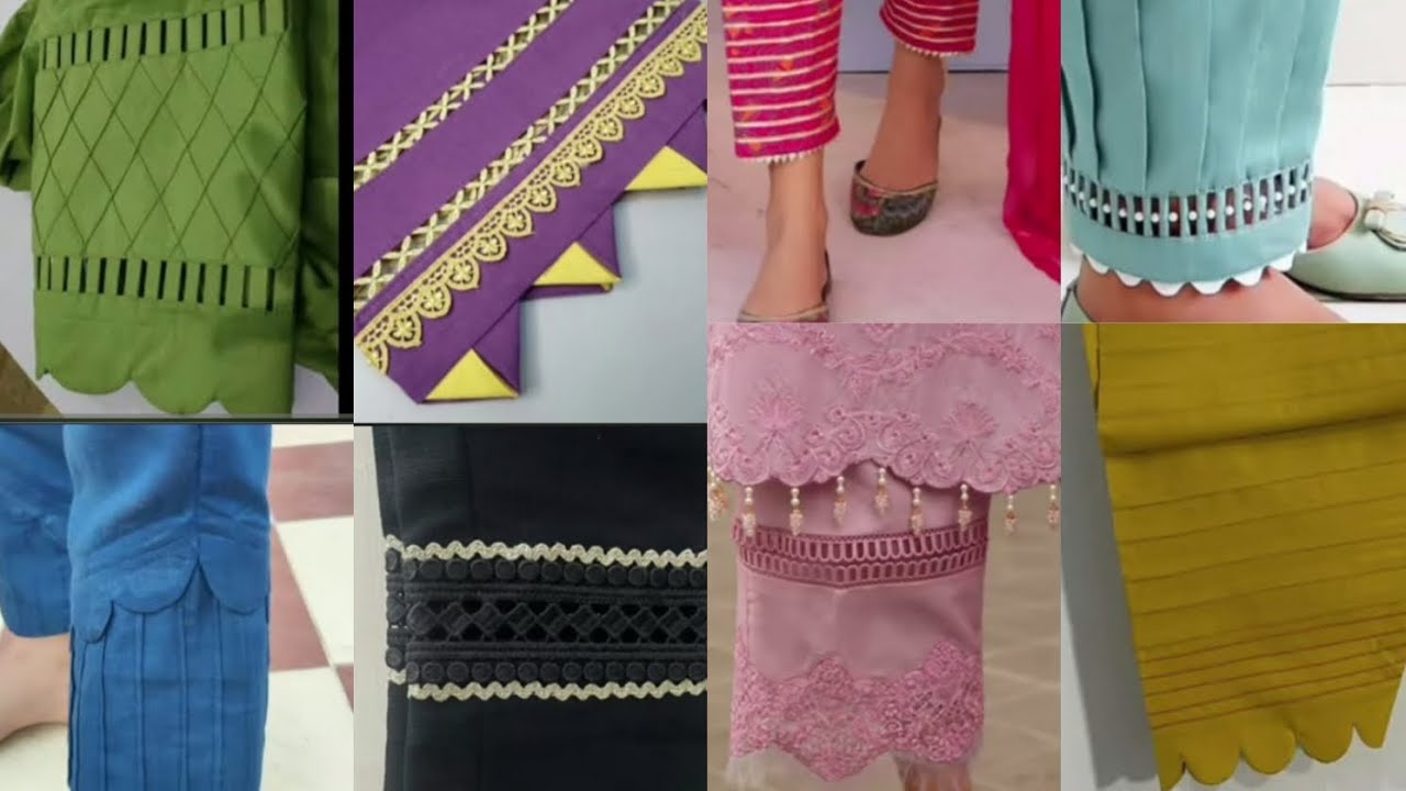 New capri design 2023/Lawn capri/Trouser design #capri #trouser - YouTube