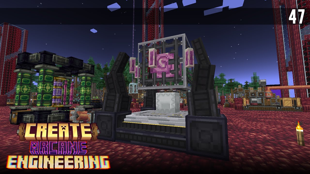Create: Arcane Engineering #47 - PARTICLE ACCELERATOR CORE - YouTube