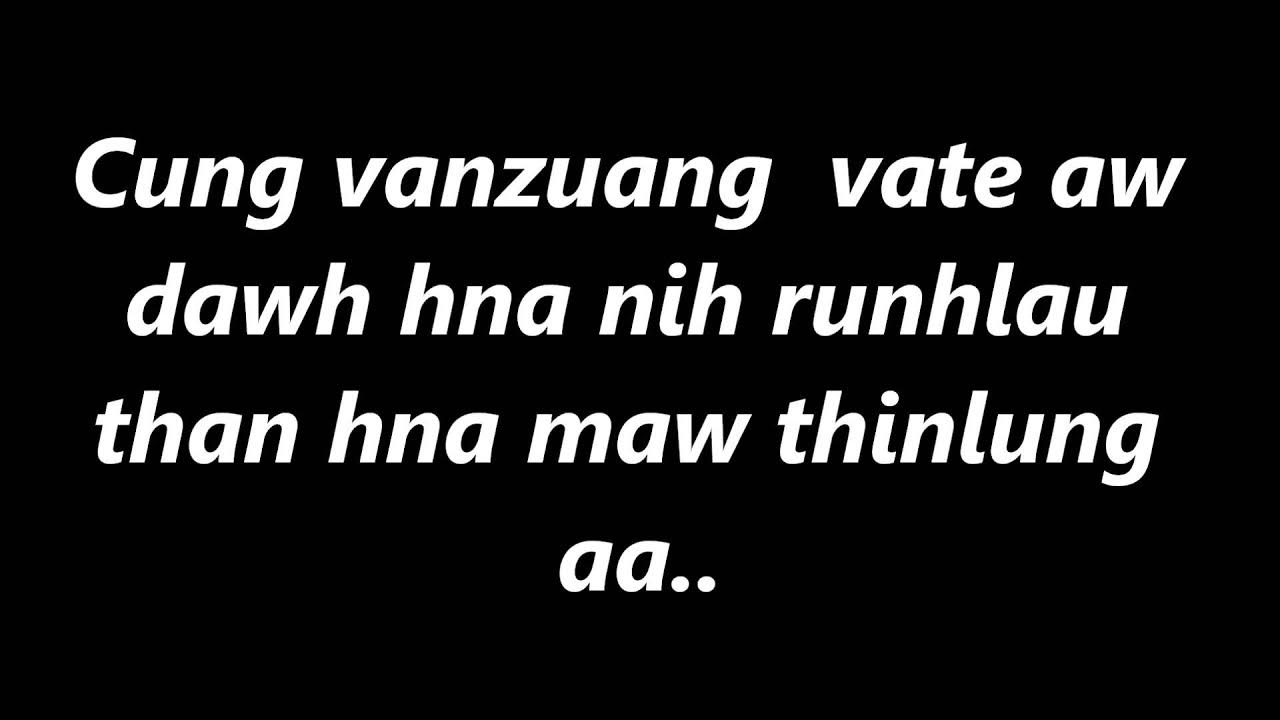 Ram Hla Thar - Pathian Remh Hlei - Biak Hnem Sui - Lyrics - YouTube