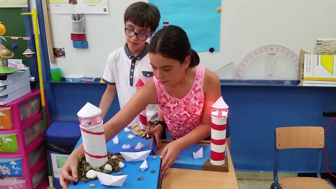 Circuito eléctrico : proyecto construcción de un faro - YouTube