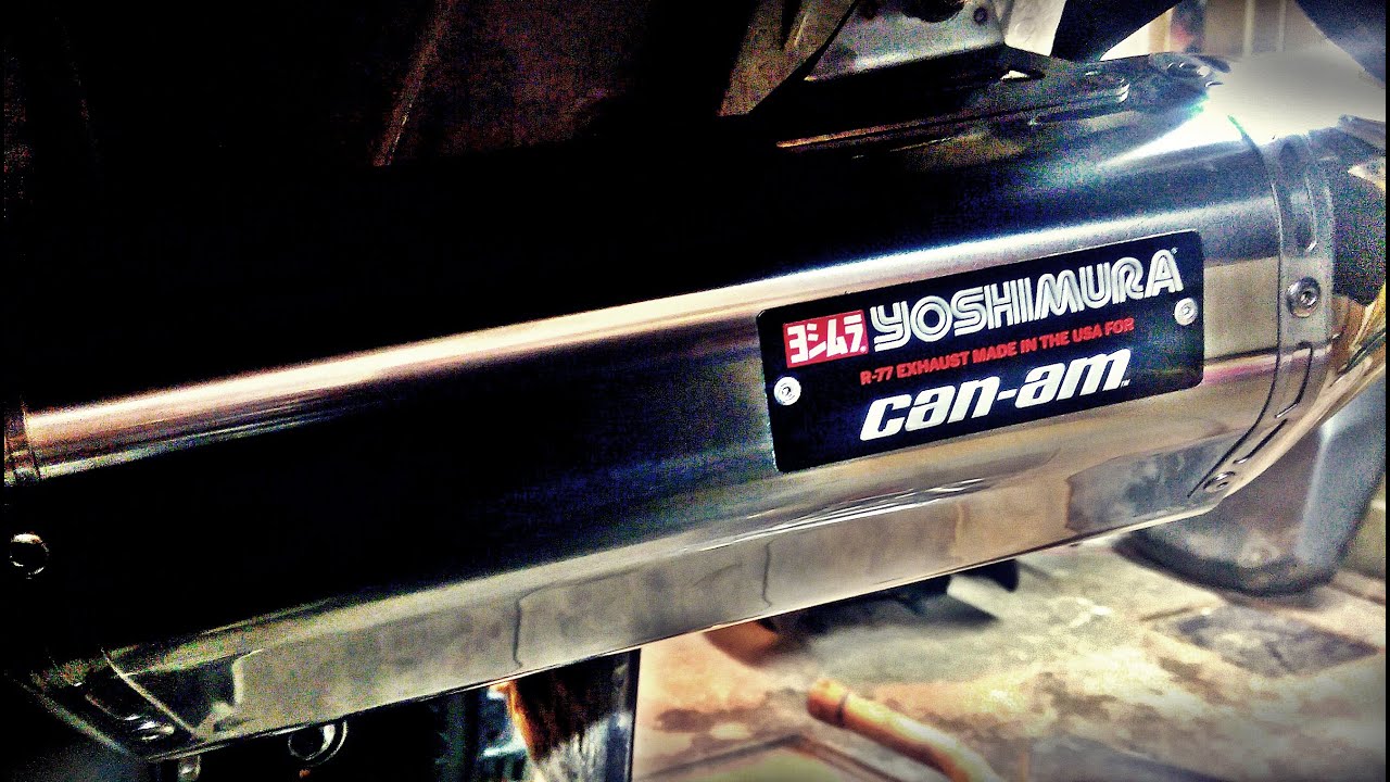 ATV & UTV Masters - Wydech YOSHIMURA / CAN-AM ( Exhaust Sonud ) - YouTube