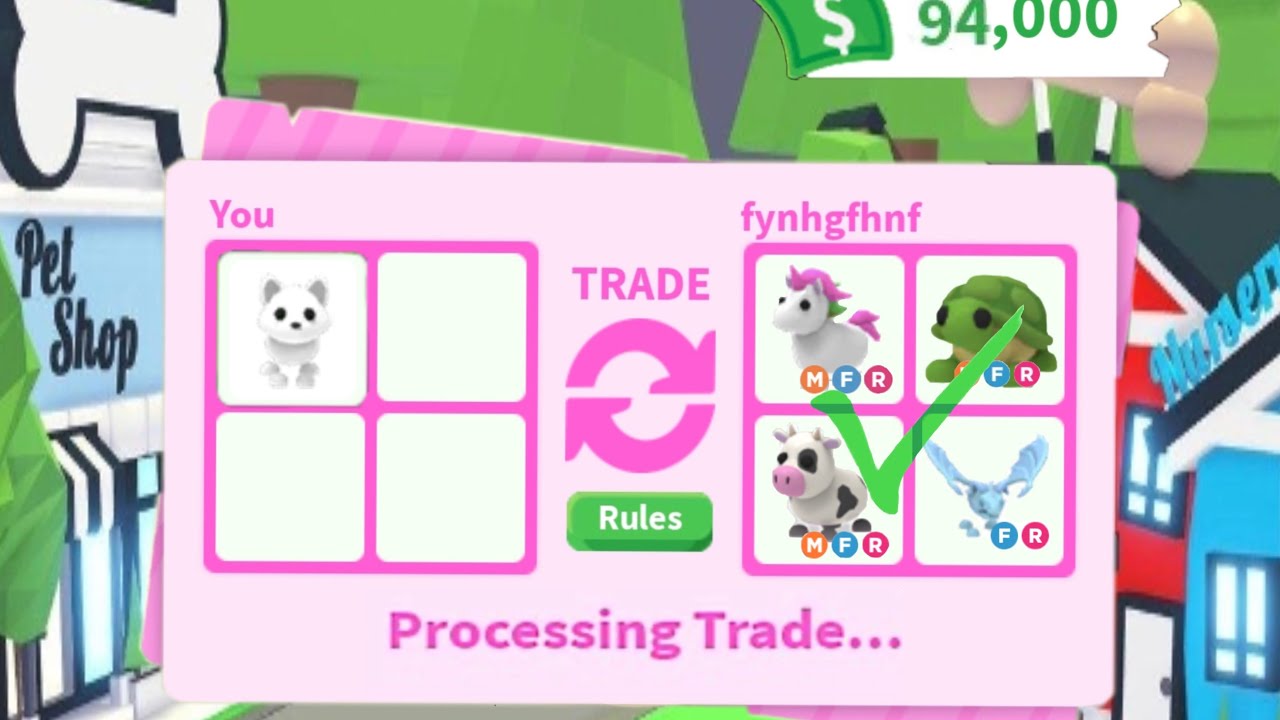 Trading the *NEW* Cobra Pet In Adopt me! - YouTube