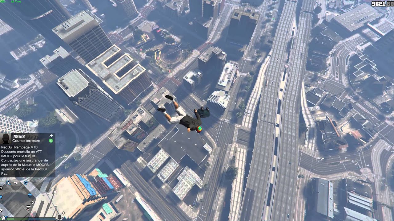 GTA 5 PC Gameplay - Bug GTA Online - YouTube