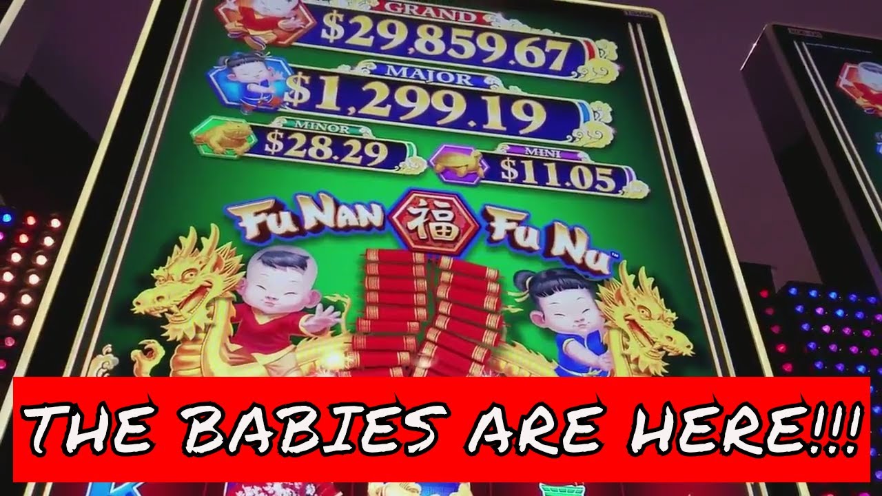 FU NAN FU NU **BABY SIGHTING!!**😍👏-Redtint Loves Slots - YouTube