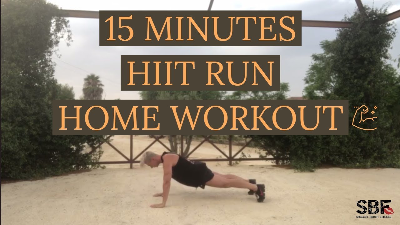 15 Mins HIIT Run Home Workout | 20 Press Ups 20 Dips - YouTube