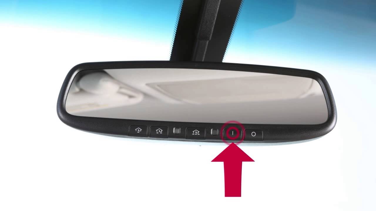 2016 NISSAN Pathfinder - Automatic Anti-Glare Rearview Mirror (if so ...