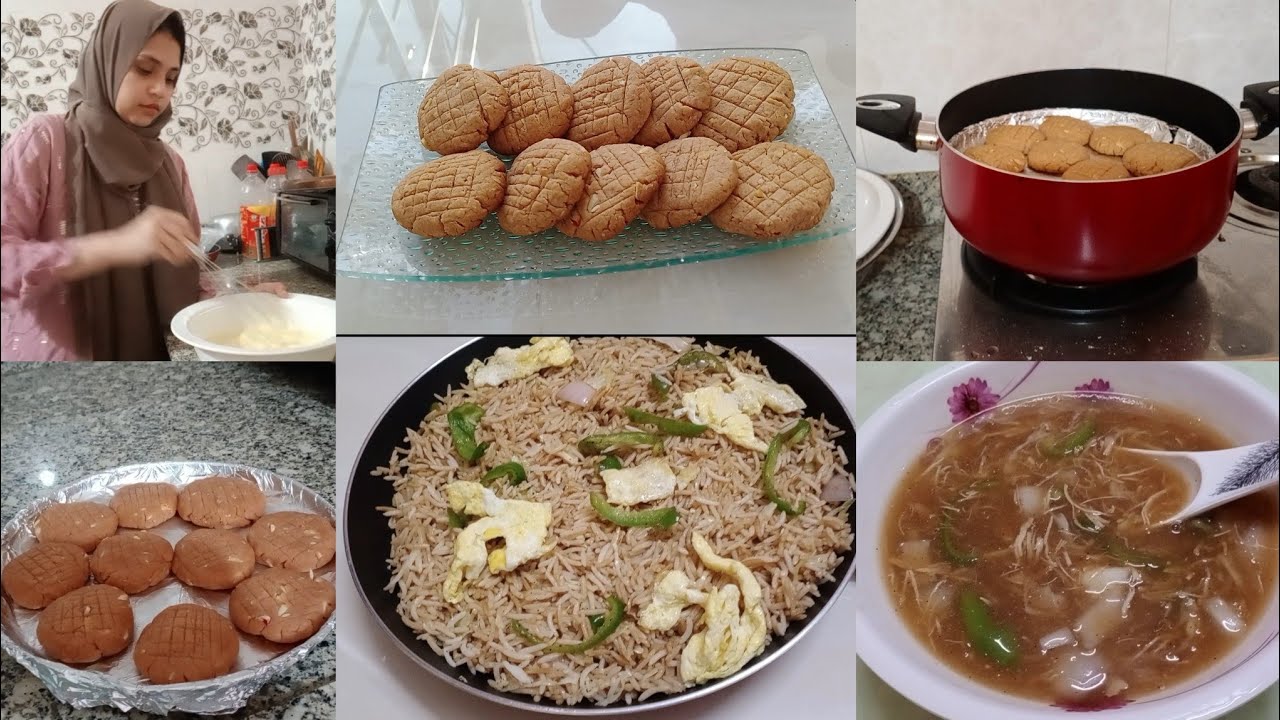 SUKOON BHARI KITCHEN LIFE🥰| THE JOY OF COOKING| Butter cookies, fried ...