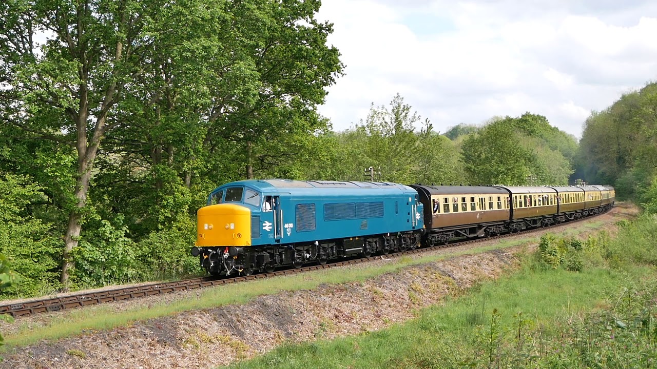 Class 46 46010 arriving Highley (Severn Valley Railway Diesel Gala ...