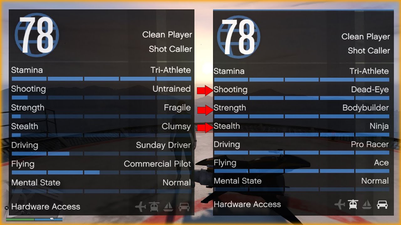 How to max all skills / stats quickly in GTA Online (2024 UPDATED ...