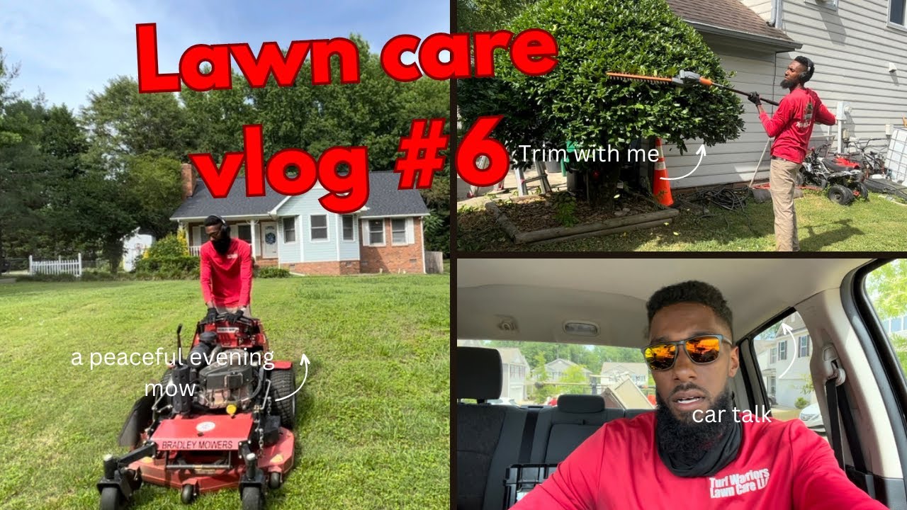 Lawn care vlog 6 - YouTube
