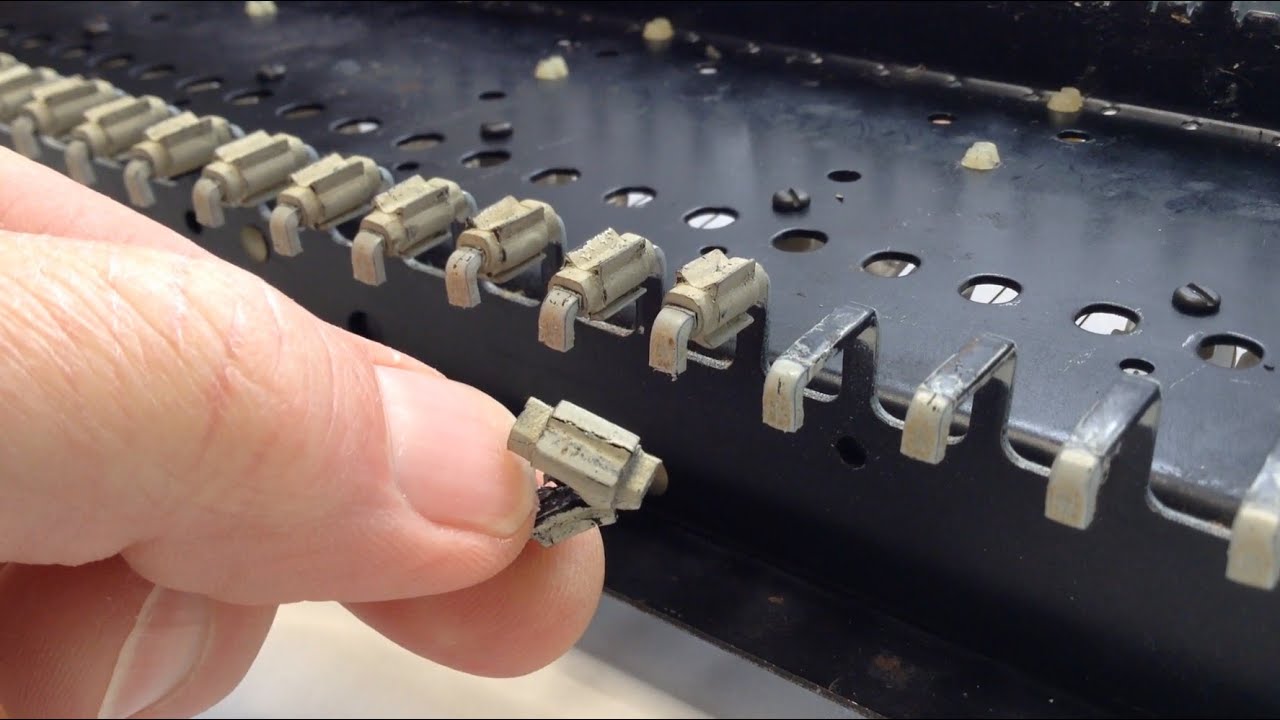 CAT Synthesizer - How to Replace Keyboard Bushings on a Pratt & Read ...