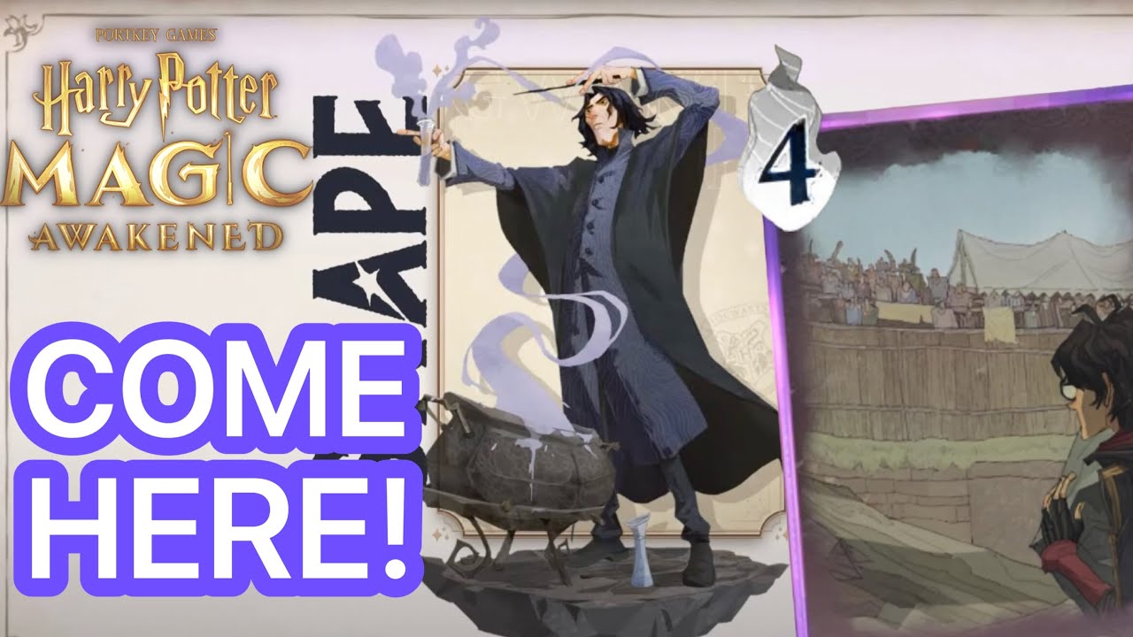 GET OVER HERE! SNAPE SHOWCASE | HARRY POTTER MAGIC AWAKENED! - YouTube