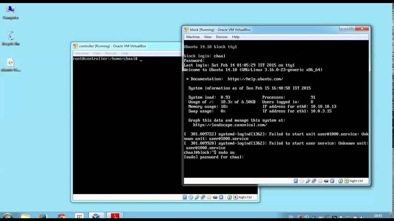 Openstack Juno Installation Using Virtualbox And Ubuntu 14 10 Telemetry Module Ceilometer