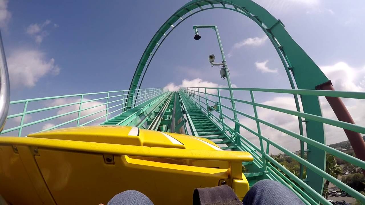 Kumba Coaster at Busch Gardens Tampa Bay - YouTube