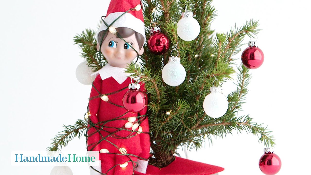 Great Ideas for Elf on the Shelf - Handmade Home - Martha Stewart - YouTube
