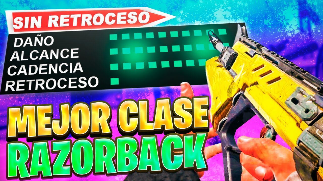 Esta RAZORBACK NO se MUEVE. La MEJOR CLASE de COD MOBILE. 💯🤯 - YouTube