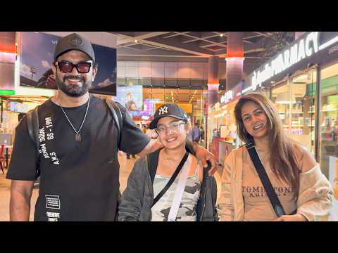 Sharad Kelkar's Sweet Family Moment! Superstar Spotted With Wife & Daughter At Mumbai Airport