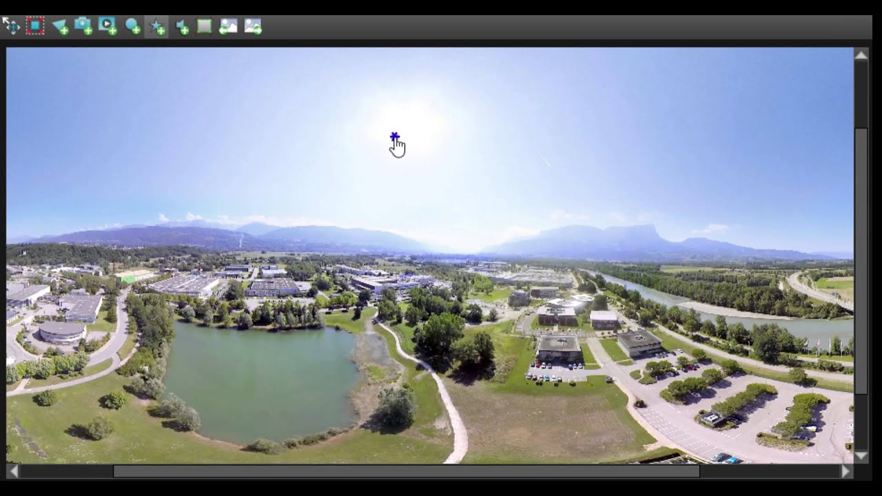 Add Lens Flare in Hotspot Editor of Panotour Pro 2 - YouTube